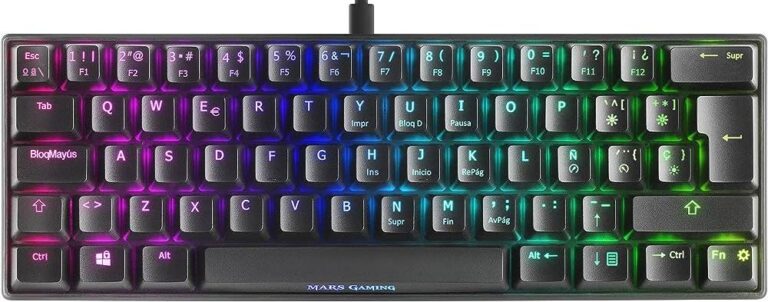 Mejores teclados mecánicos 60 PORCIENTO